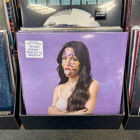 Sour Vinyl Olivia Rodrigo Plates
