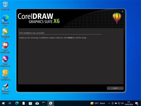 10 Cara Install CorelDraw X6 Gambar Sampai Sukses