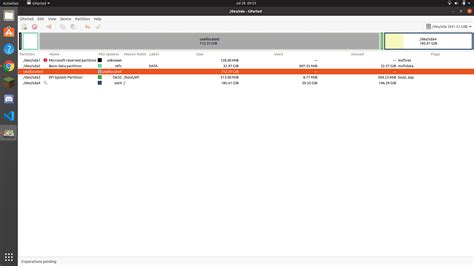 2004 Is There Any Way To Expand The Root Partition Into Unallocated Space Ask Ubuntu