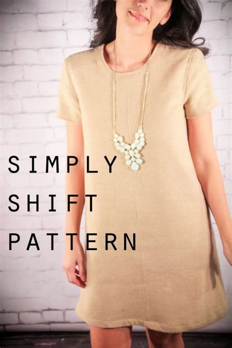 50 Free Shift Dress Patterns For Beginners Pdf Pattern Shift Dress