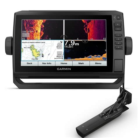 Garmin ECHOMAP UHD 92sv GPS E Sonar Touch Screen Com Transdutor