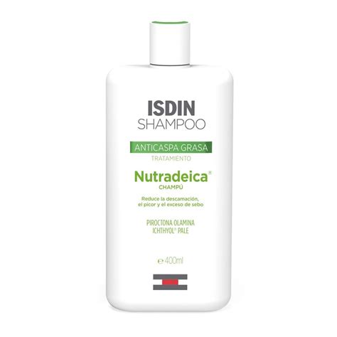 Champú Anticaspa Y Antigrasa Nutradeica De Isdin El Mejor Champú Para