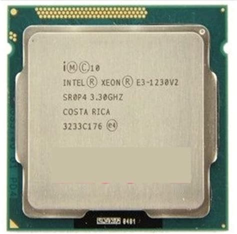 Computer Components Xeon E3 1230 V2 E3 1230 V2 3 3ghz Sr0p4 8m Quad Core Lga 1155