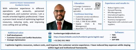humberto garcia on linkedin logistics supplychain projectmanagement management hiring 22
