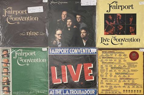 Lot 98 Fairport Convention Lp Pack