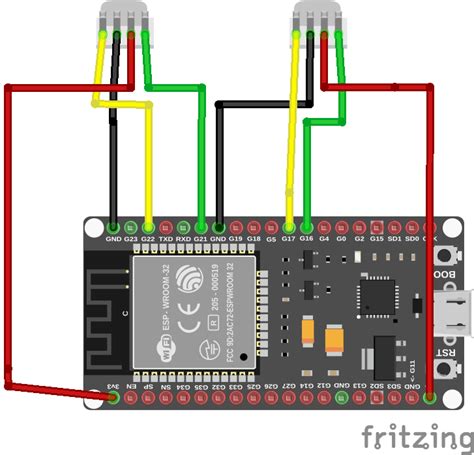Two Separate I2c Buses On Esp32