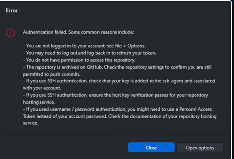 Authentication Failed With Github Enterprise Server Issue 15581 Desktop Desktop GitHub