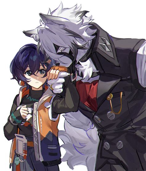 Belle And Von Lycaon Zenless Zone Zero Drawn By Meat Danbooru