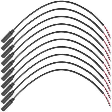 Mutably 10pcs 35mm Audio Cable Open End Female Plug To Bare Wire Mono