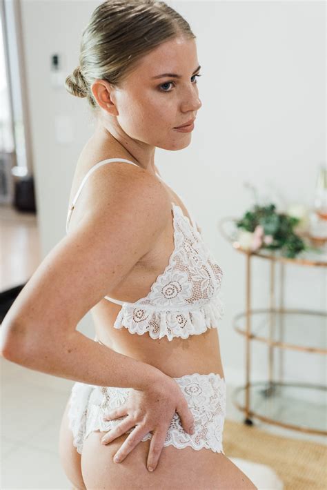 Lingerie Set Bride Lingerie Set Bridal Lingerie Set White Lace Lingerie Lace Lingerie Set