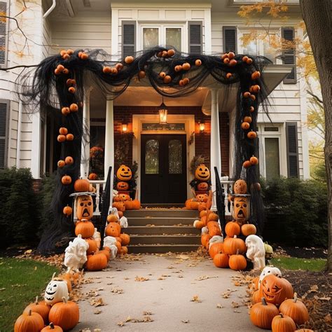 8 Easy Diy Outdoor Halloween Decor Ideas For A Spook Tacular Yard Halloween Decorations Diy
