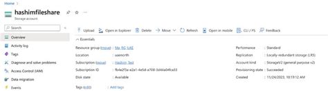 Azure File Share And File Share In Uae Mohamed Hashim Posted On The Topic Linkedin
