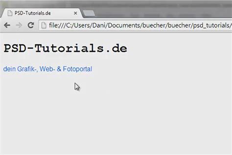 HTML und CSS für Anfänger Tutorial