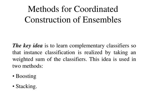 Ppt Ensembles Of Classifiers Evgueni Smirnov Powerpoint Presentation