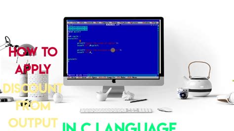 How To Apply Discount Form Output Clanguagecprograming Youtube