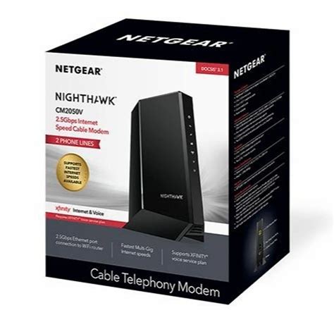 Netgear Nighthawk 25gbps Cable Modem Xfinity Voice At ₹ 70000 Cable