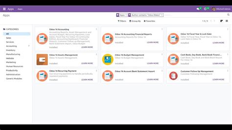 Odoo 16 Accounting Odoo Mates Accounting Odoo 16 Full Accounting