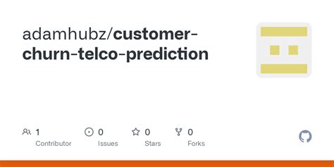 Github Adamhubz Customer Churn Telco Prediction