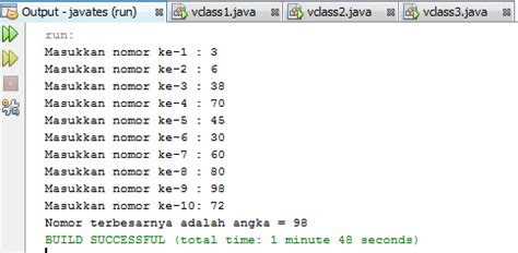 YooLoo Latihan Array Pada Java