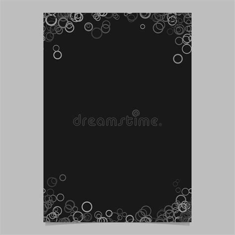 Modern Random Dot Pattern Brochure Cover Template Trendy Blank Page Border Illustration From