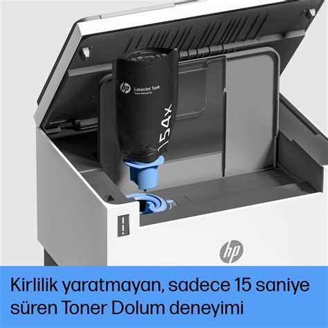 HP LaserJet Tank MFP 1602w Fotokopi + Tarayıcı + Wi-Fi + Airprint Mono ...