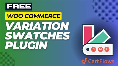Free Woocommerce Variation Swatches Plugin For Colors Variations By Cartflows Tutorial Youtube