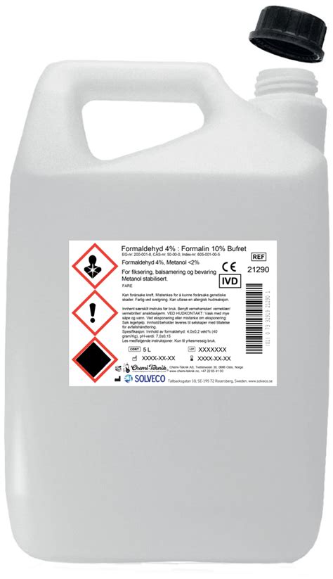 FORMALIN 10% BUFRET - Chemi-Teknik AS