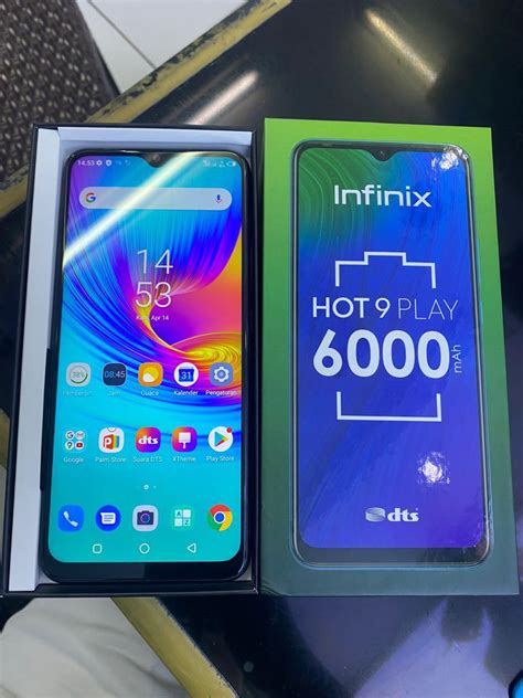 Infinix Hot Play Telepon Seluler Tablet Ponsel Android Lainnya Di Carousell