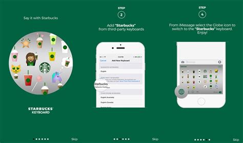 Starbucks Keyboard Ios Yugatech Philippines Tech News And Reviews