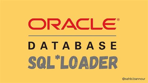 Sahbi Bannour On Linkedin Understanding How To Use Sqlloader In Oracle
