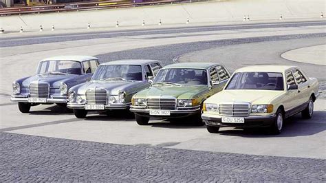 Big Body Retrospective 8 Generations Of The Mercedes Benz S Class Autoblog