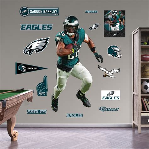 Saquon Barkley Realbig Home Collection Official Nfl Philadelphia