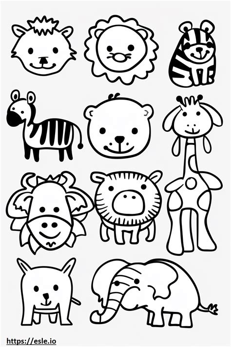 Animal Classification For Coloring