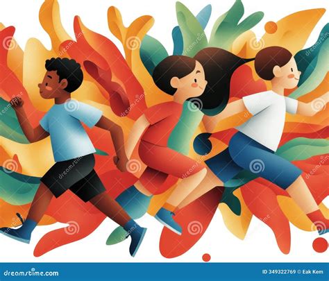 Artistic Depiction Of Emotion Focused Activities Dynamic Visuals Showcasing Support And