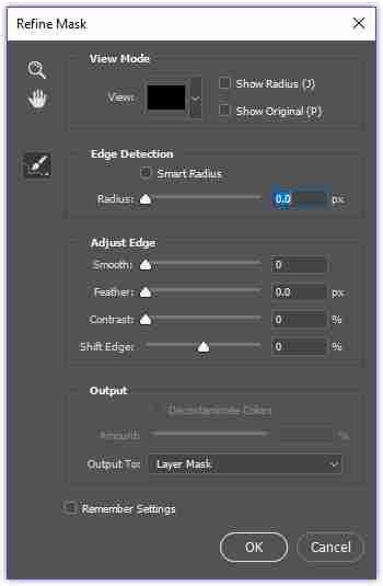 bring back refine edge refine mask in photoshop cc photoshop