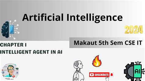 Unit 1 Intelligent Agent Part 1 ️ Artificial Intelligence Ai Makaut