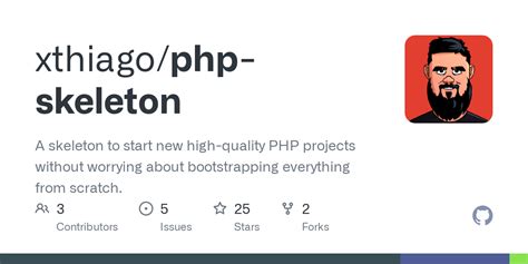 GitHub Xthiago Php Skeleton A Skeleton To Start New High Quality PHP Projects Without