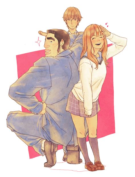 Yamato Rinko Gouda Takeo And Sunakawa Makoto Ore Monogatari Drawn