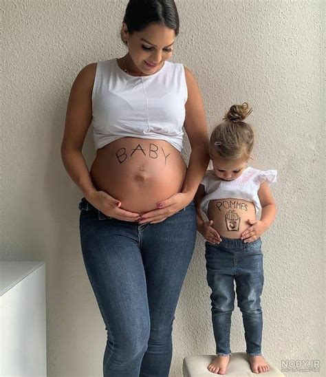 عکس بارداری خوشگل عکس نودی