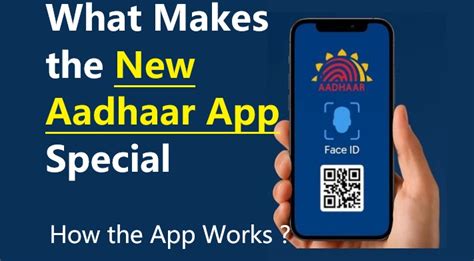 new aadhaar app launched