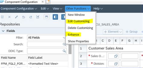 Solved Difference Between Edit Customizing And Enhance In Sap