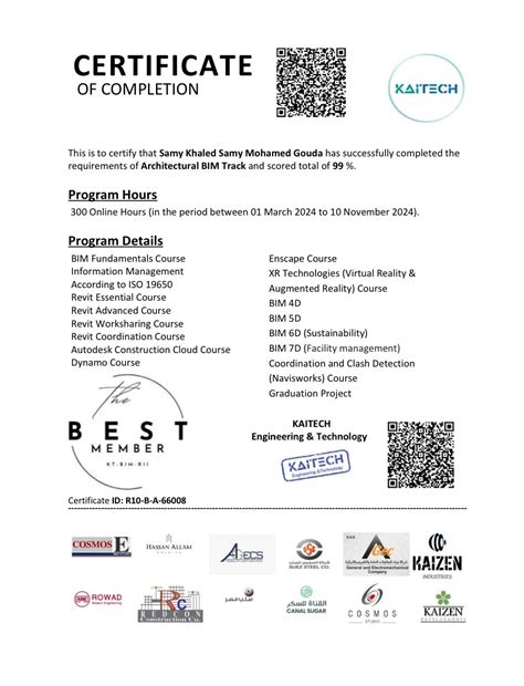 Samy Khaled Samy On Linkedin Kaitech Architecture Professional Bim