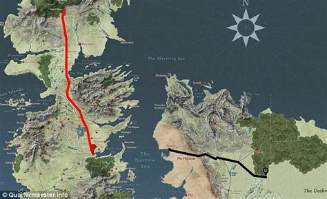 Interactive Game Of Thrones Map Reveals Fantasy World In Unprecedented