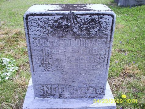 Jared Lee Snodgrass 1873 1890 Find A Grave Memorial
