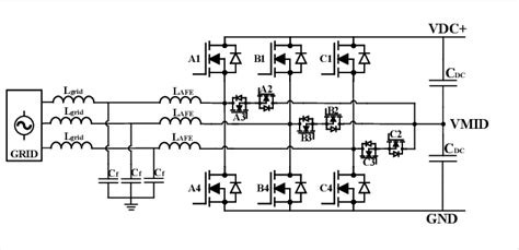 Figure 1 From 30 Kw Three Phase T Type Active Front End 3d Electro Thermal Design Semantic Scholar