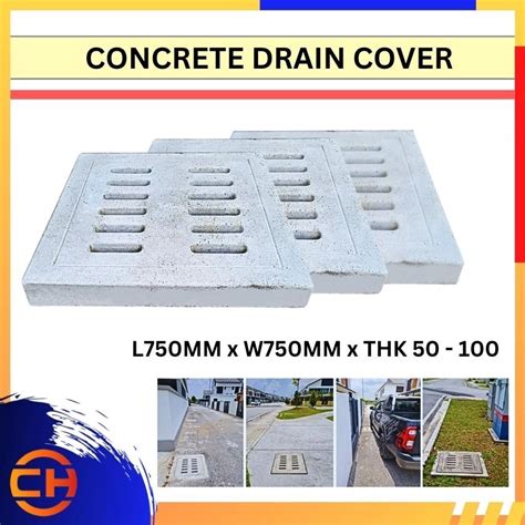 Precast Concrete Slab L500mm X W500mm X H60mm Asian Tiles