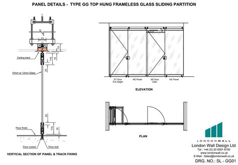 Glass Partition Details