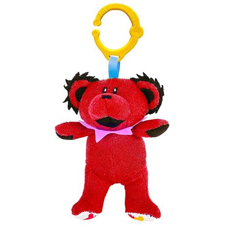 Grateful Dead Plush Bear Red Plushie 453840 Rockabilia Merch Store