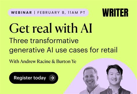 Get Real With Ai Three Transformative Generative Ai Use Cases For
