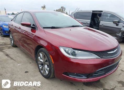 2015 Chrysler 200 S 1c3cccbg5fn516841 Bid History Bidcars